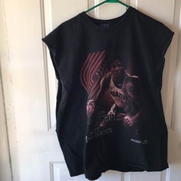 Pro Player | Shirts | Pro Player Portland Trailblazers Brian Grant Cut ...